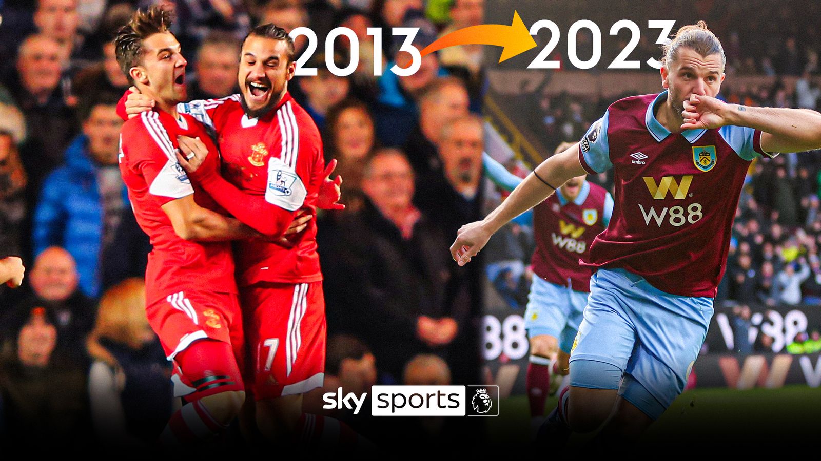 Jay Rodriguez scores 12th and 15th fastest PL goals ever... 10 years ...