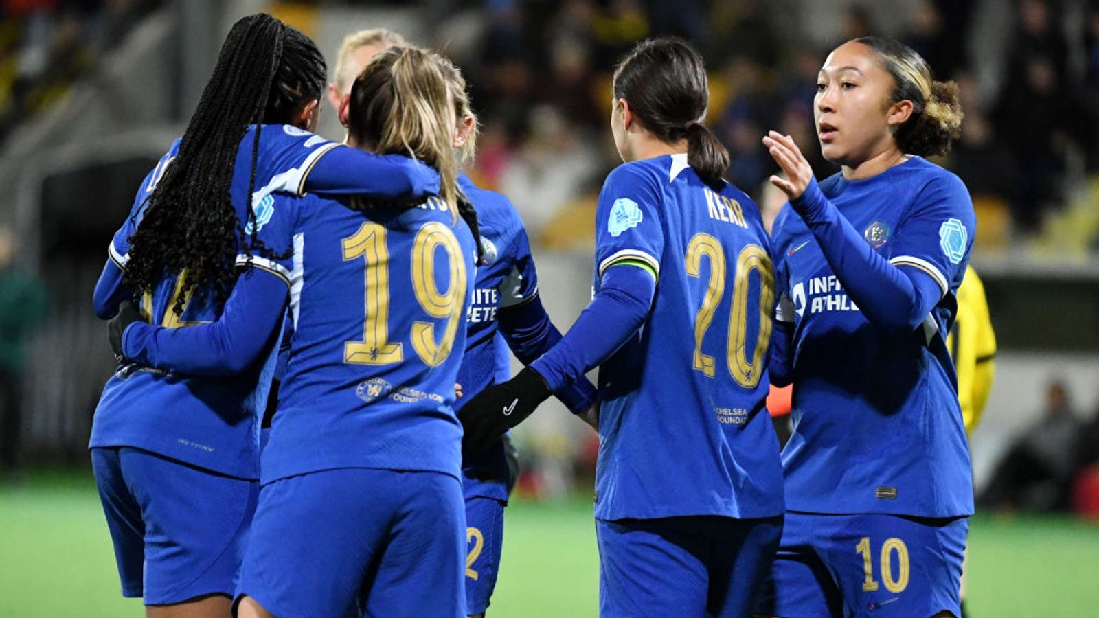 BK Hacken Women 1-3 Chelsea Women: Erin Cuthbert double inspires win as ...