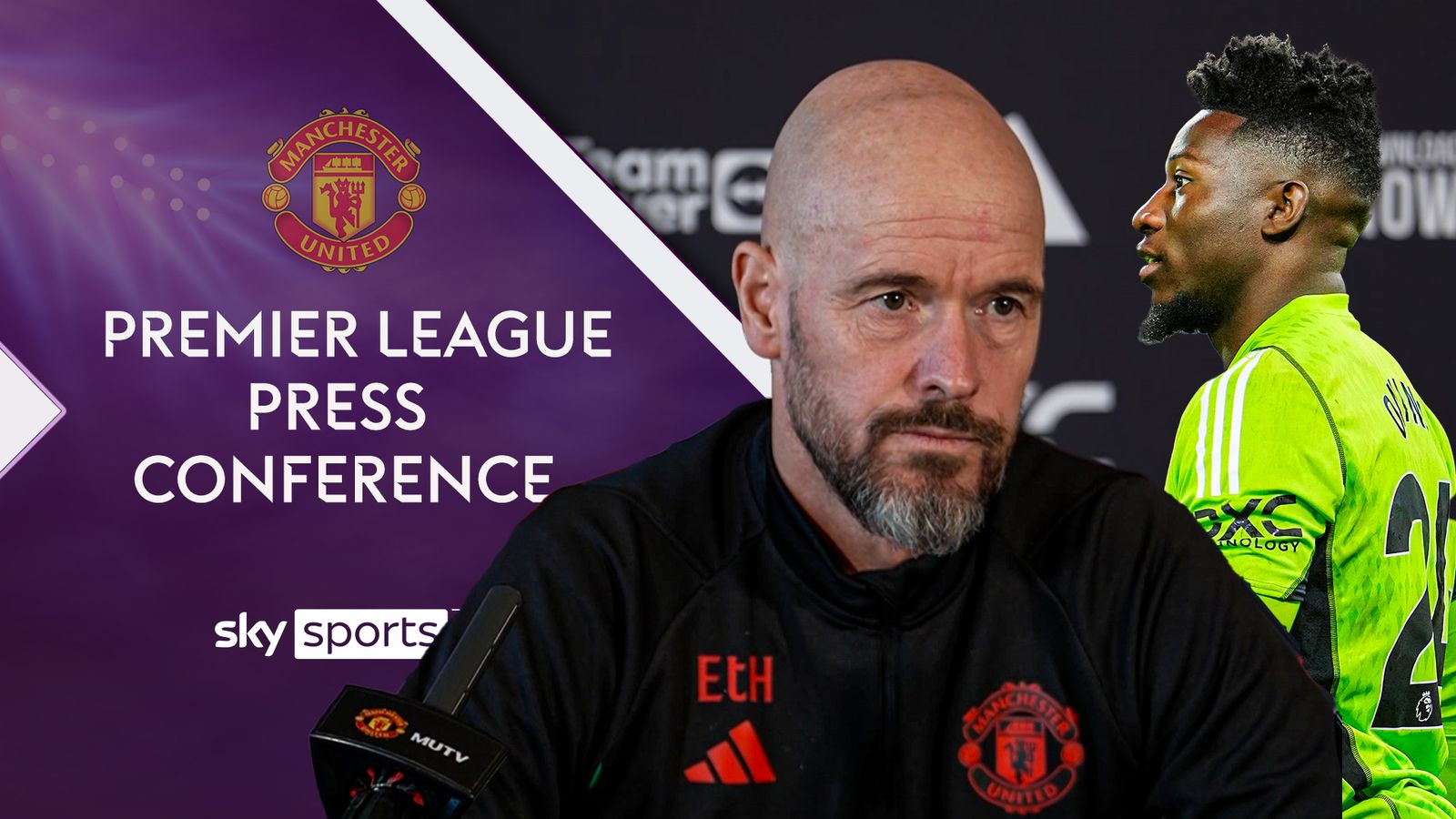 Andre Onana Erik Ten Hag Defends Manchester United Goalkeeper After