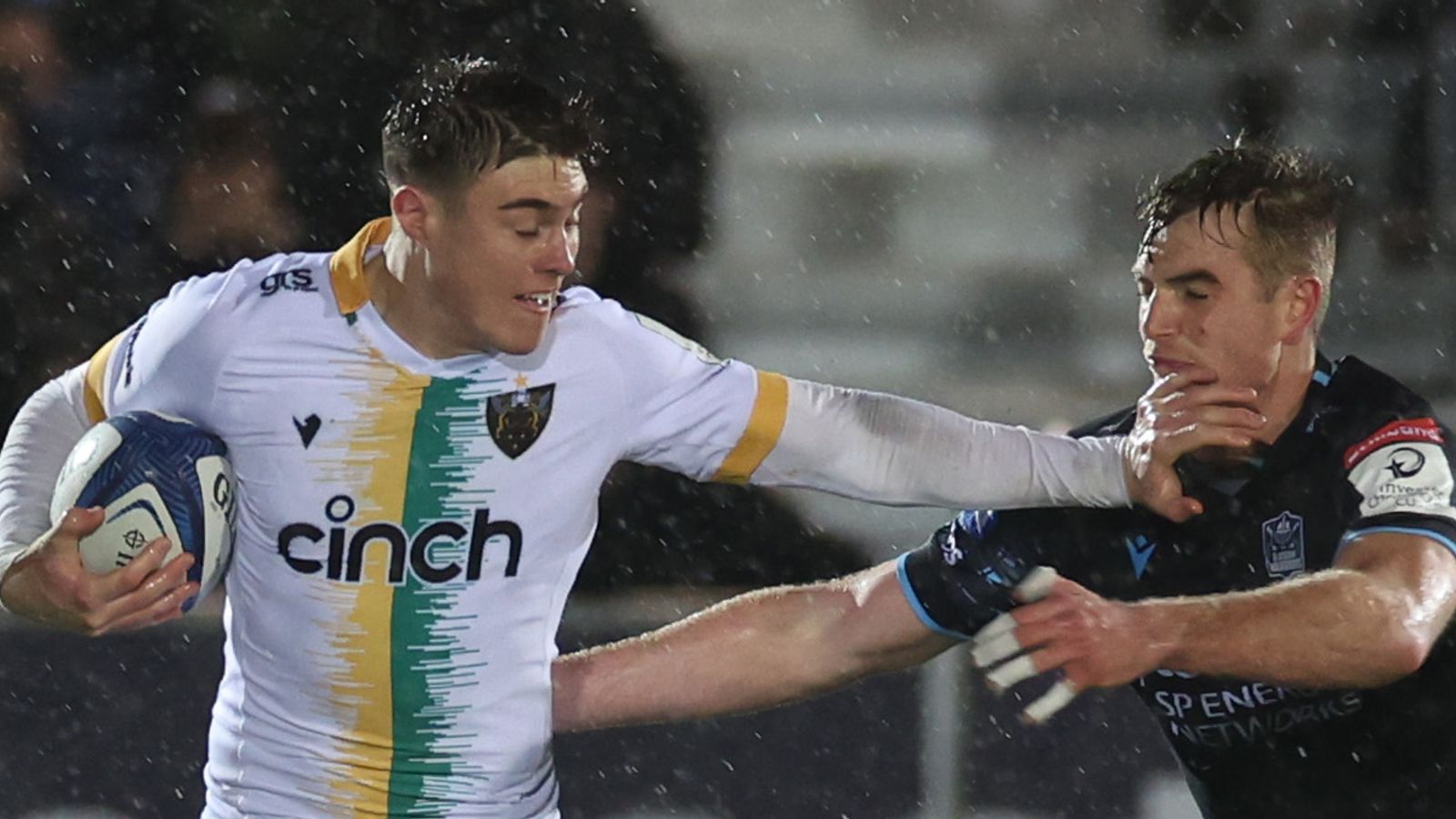 Champions Cup: Northampton open with win in Glasgow as Tommy Freeman ...