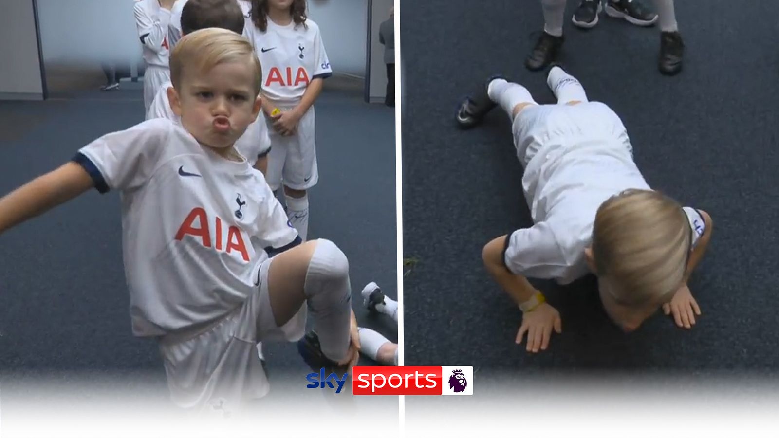 Spurs mascot performs sensational pre-match warm-up! | Football News ...