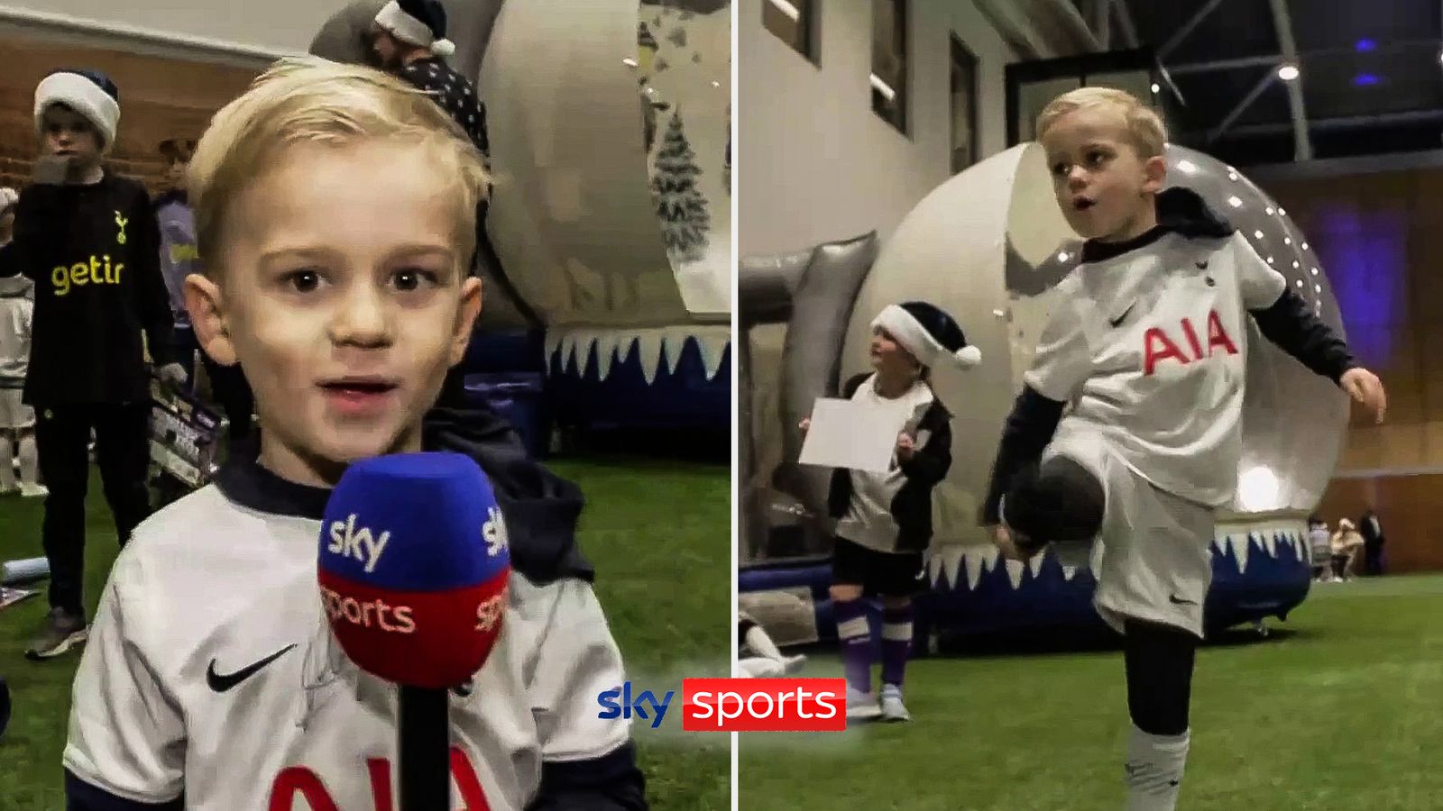 I did it to be famous! | Tottenham mascot Ralph explains pre-match ...