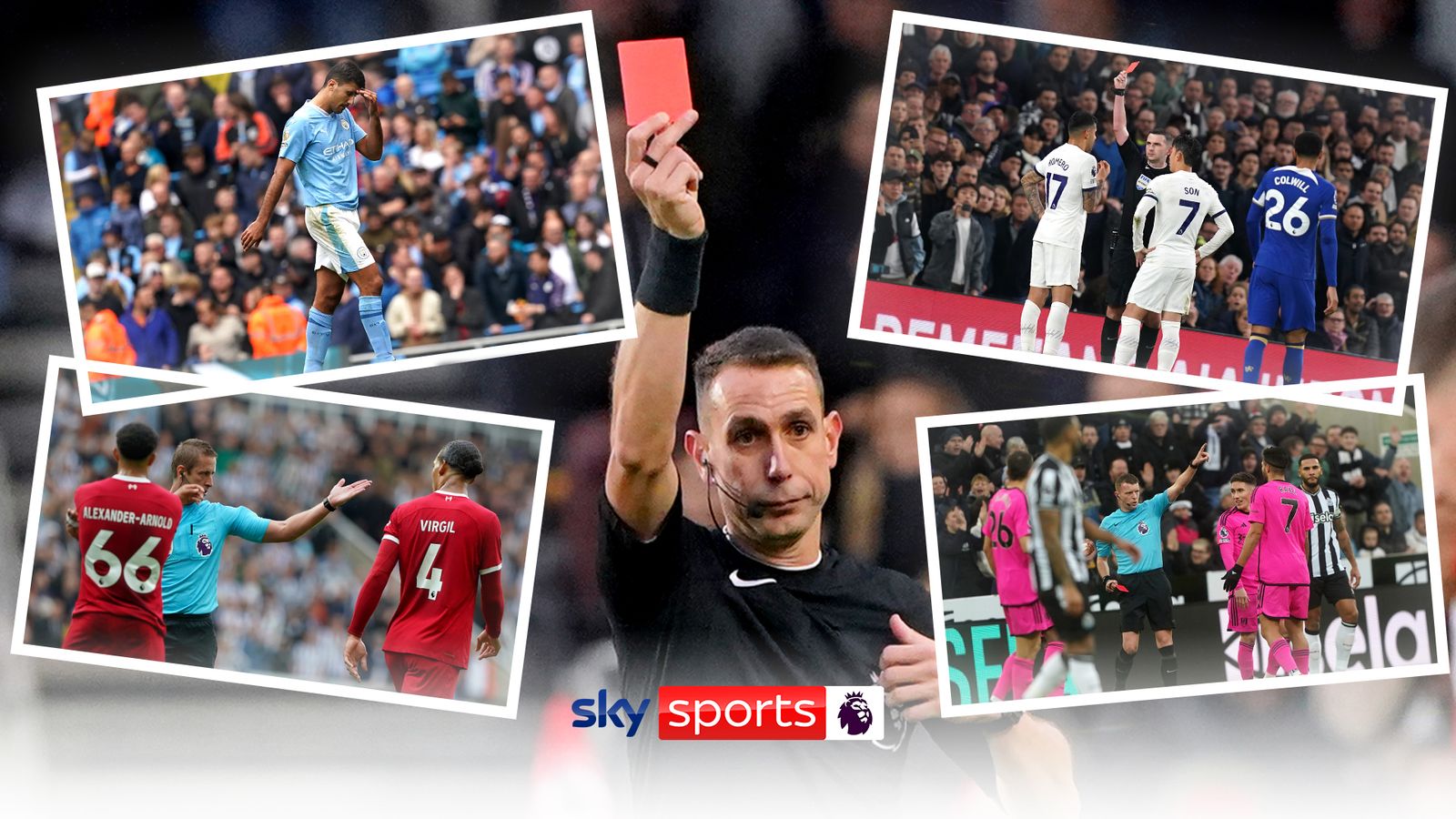 Every Premier League straight red card so far this season! | Football ...