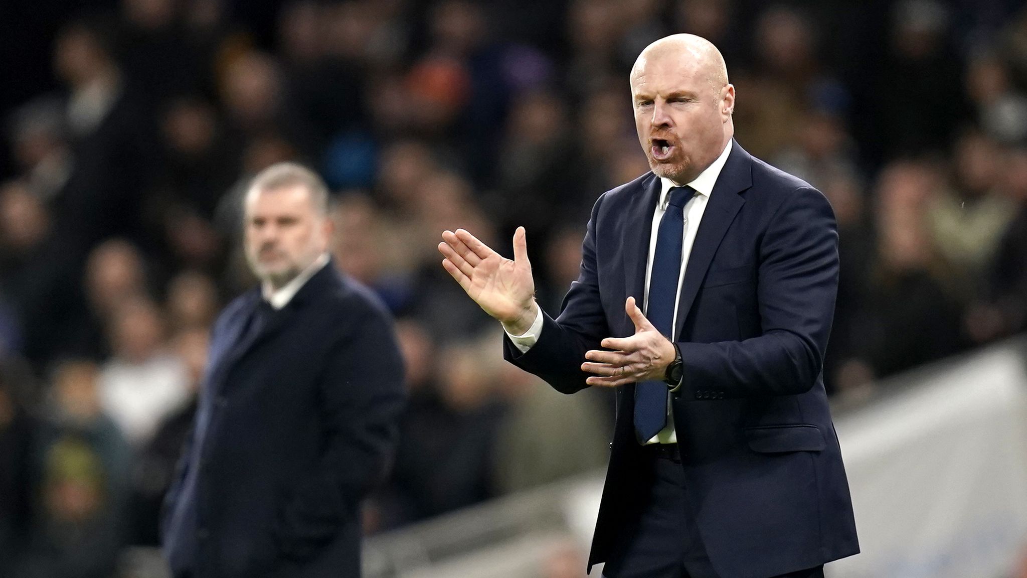 Sean Dyche: Everton boss marks one-year anniversary with Premier League ...
