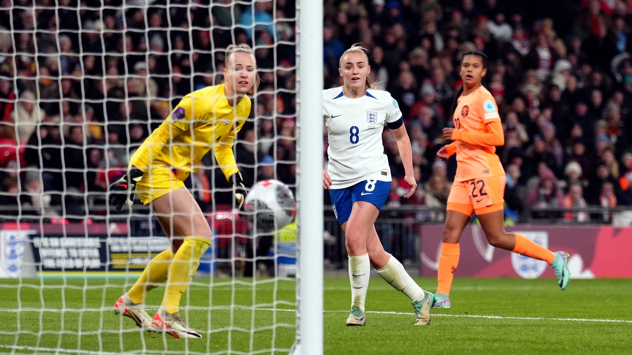 England Women 3-2 Netherlands Women: Ella Toone completes turnaround as ...