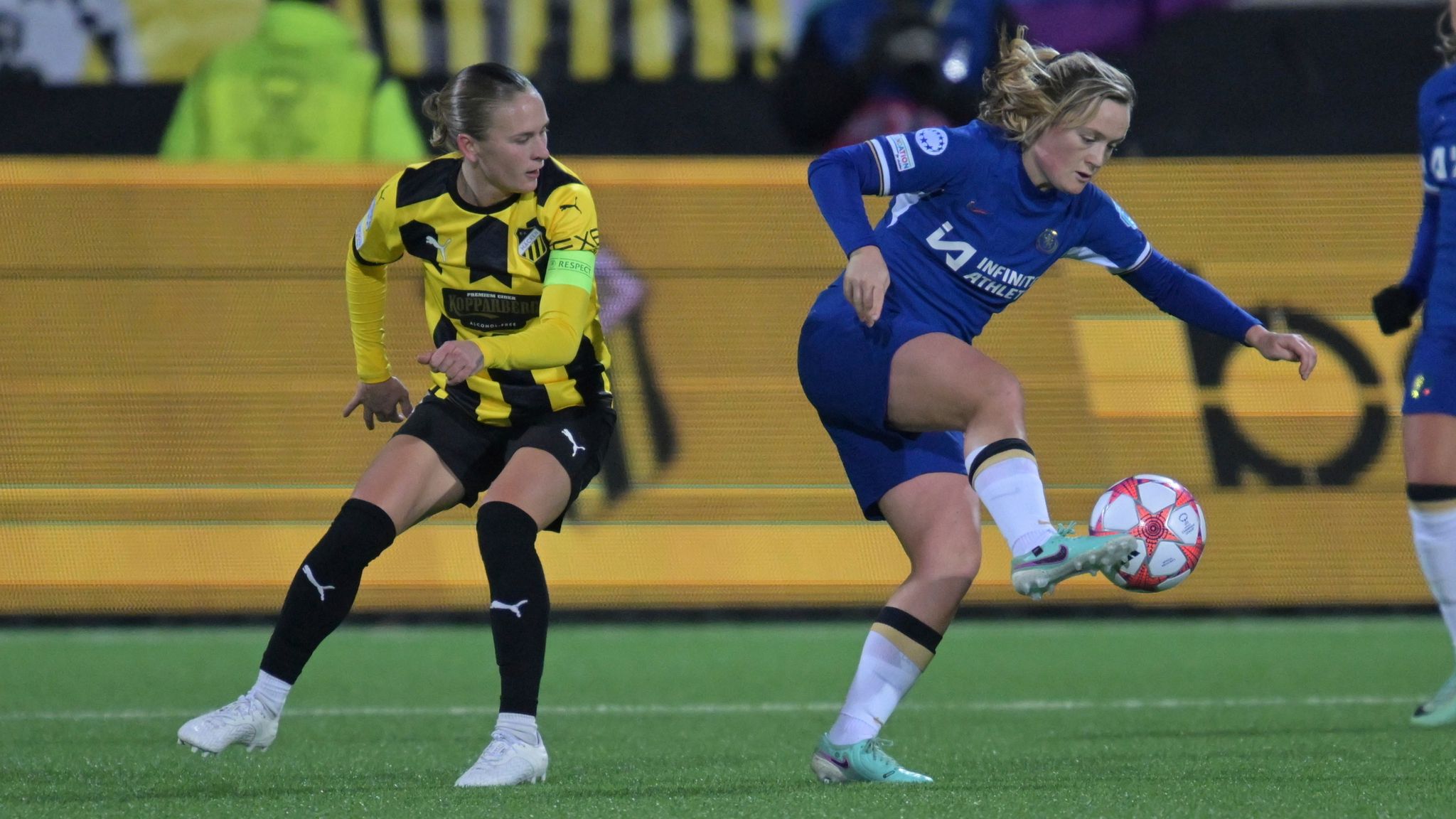 BK Häcken Women 1 - 3 Chelsea Women - Match Report & Highlights