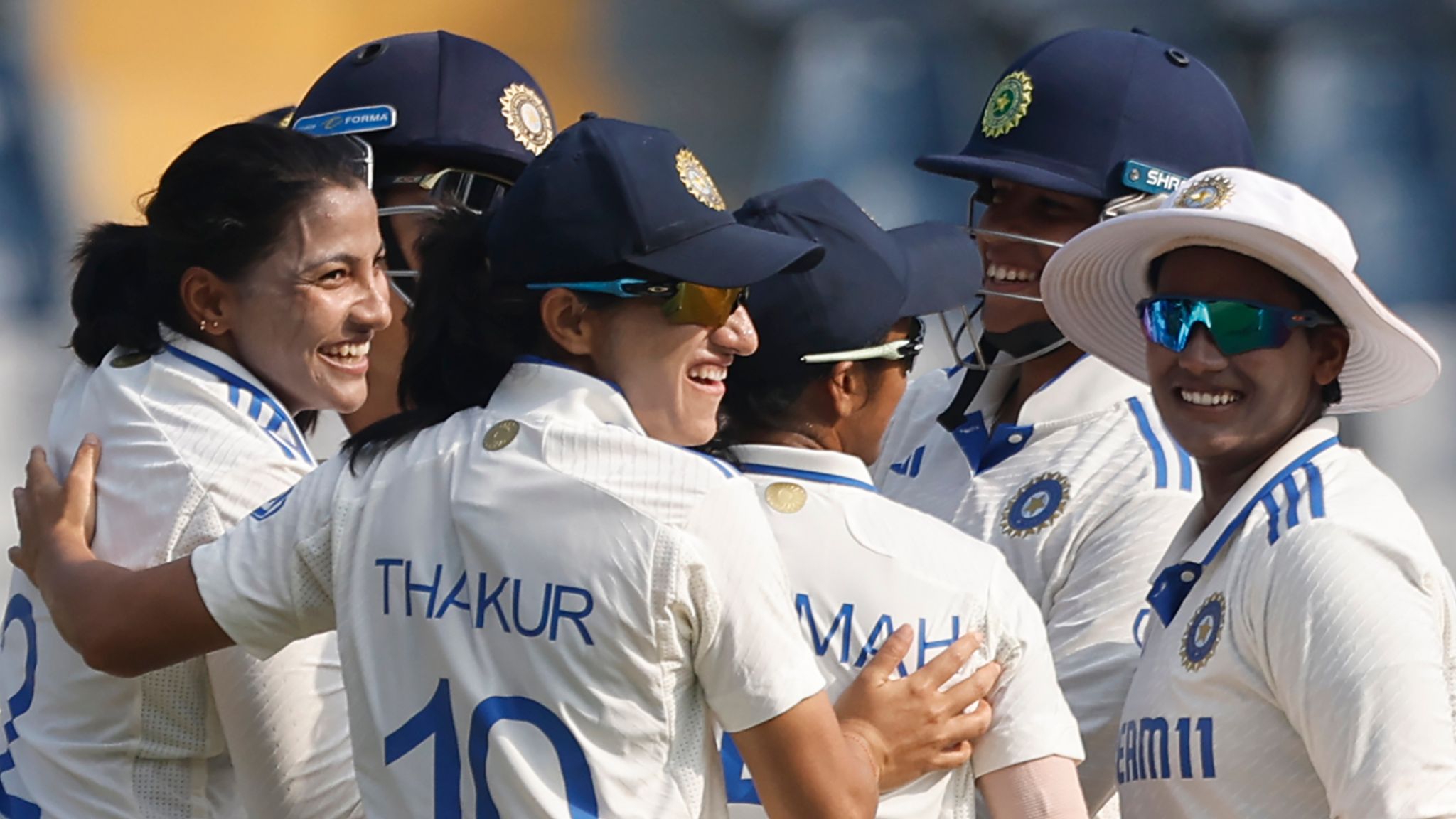 India beat Australia in women's Test for first time as they back up win ...