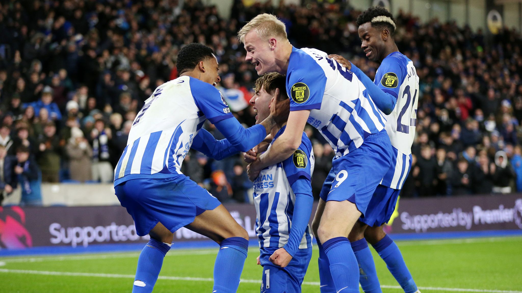 Brighton 2-1 Brentford: Jack Hinshelwood's first senior goal seals ...