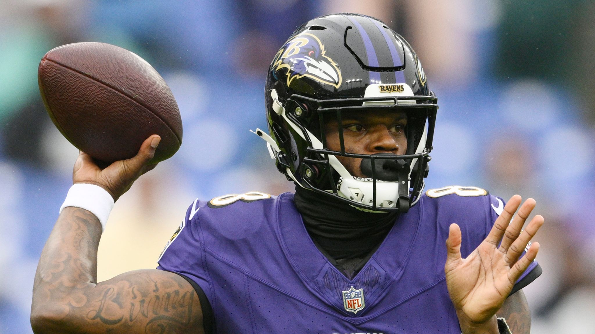 NFL Sunday LIVE: Lamar Jackson's Baltimore Ravens face Los Angeles Rams ...