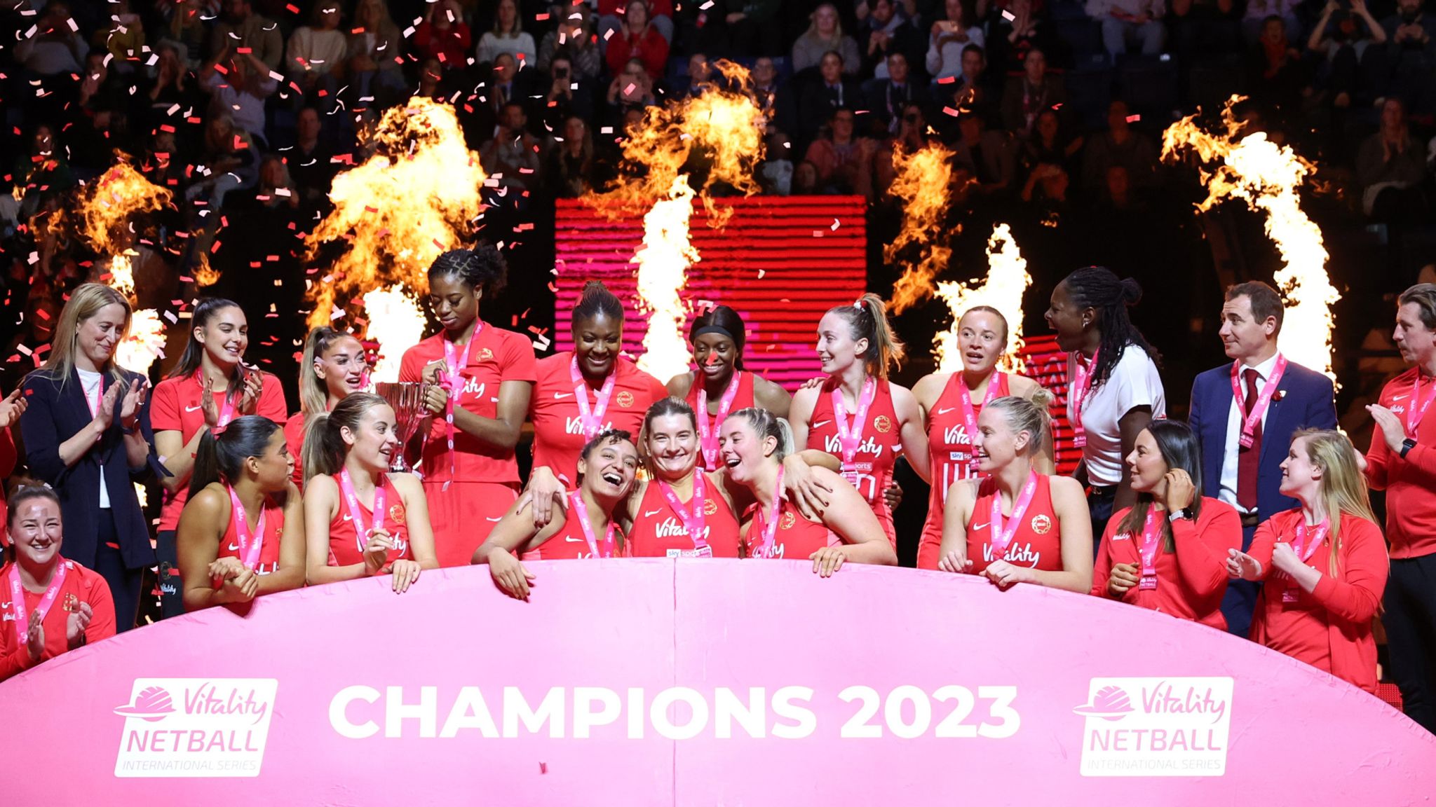 England beat South Africa in decider to win Vitality Netball ...