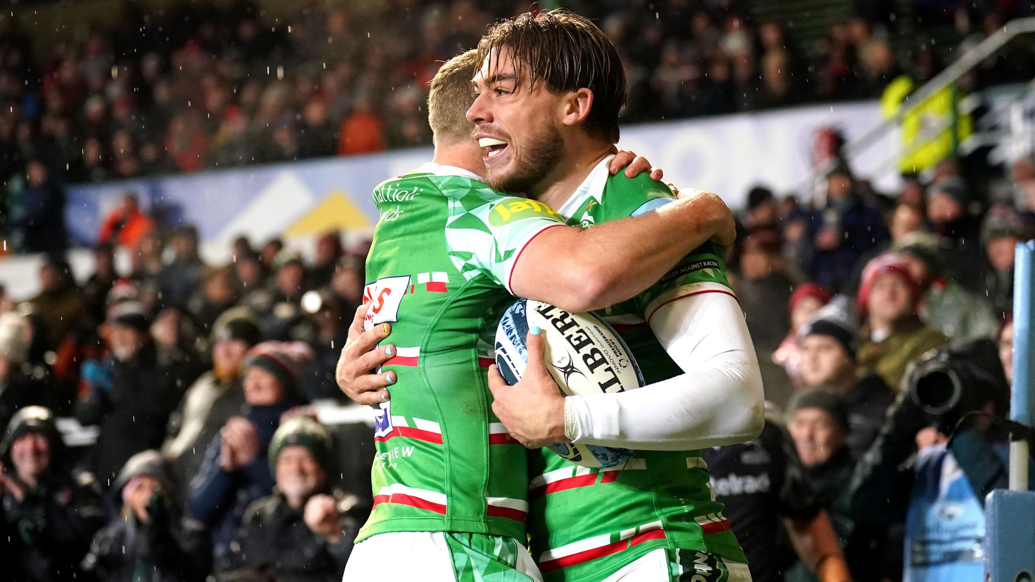 Leicester Tigers 47-3 Newcastle Falcons: Tommy Reffell scores hat-trick ...