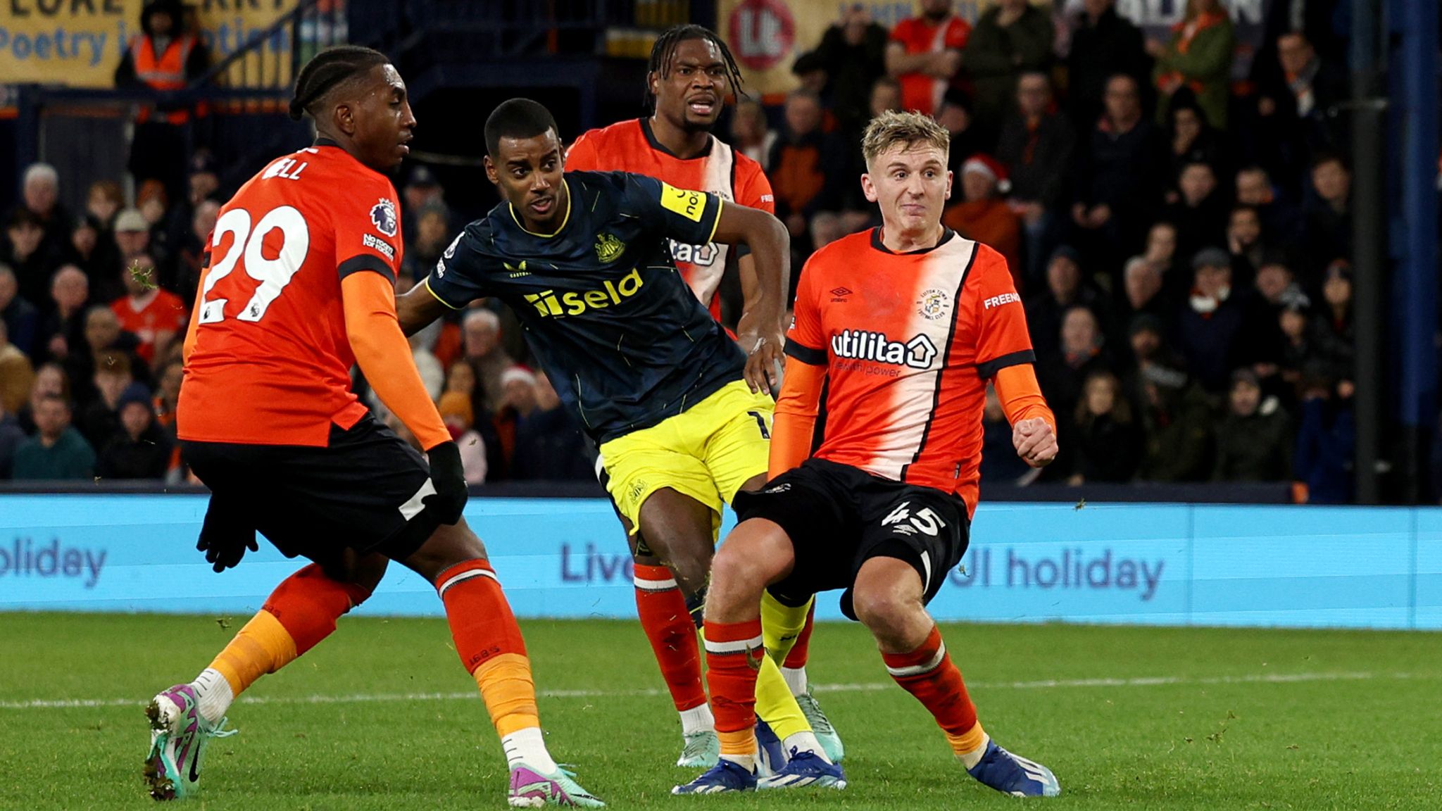 Luton 1-0 Newcastle: Andros Townsend scores 50th career goal in ...