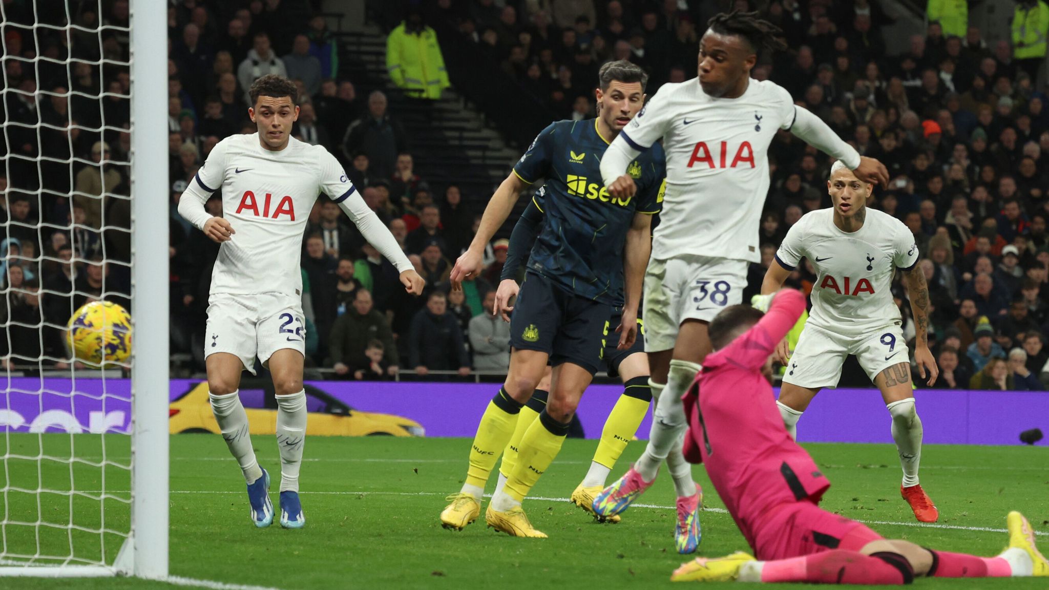 Tottenham 4-1 Newcastle: Richarlison scores twice as Spurs end winless ...