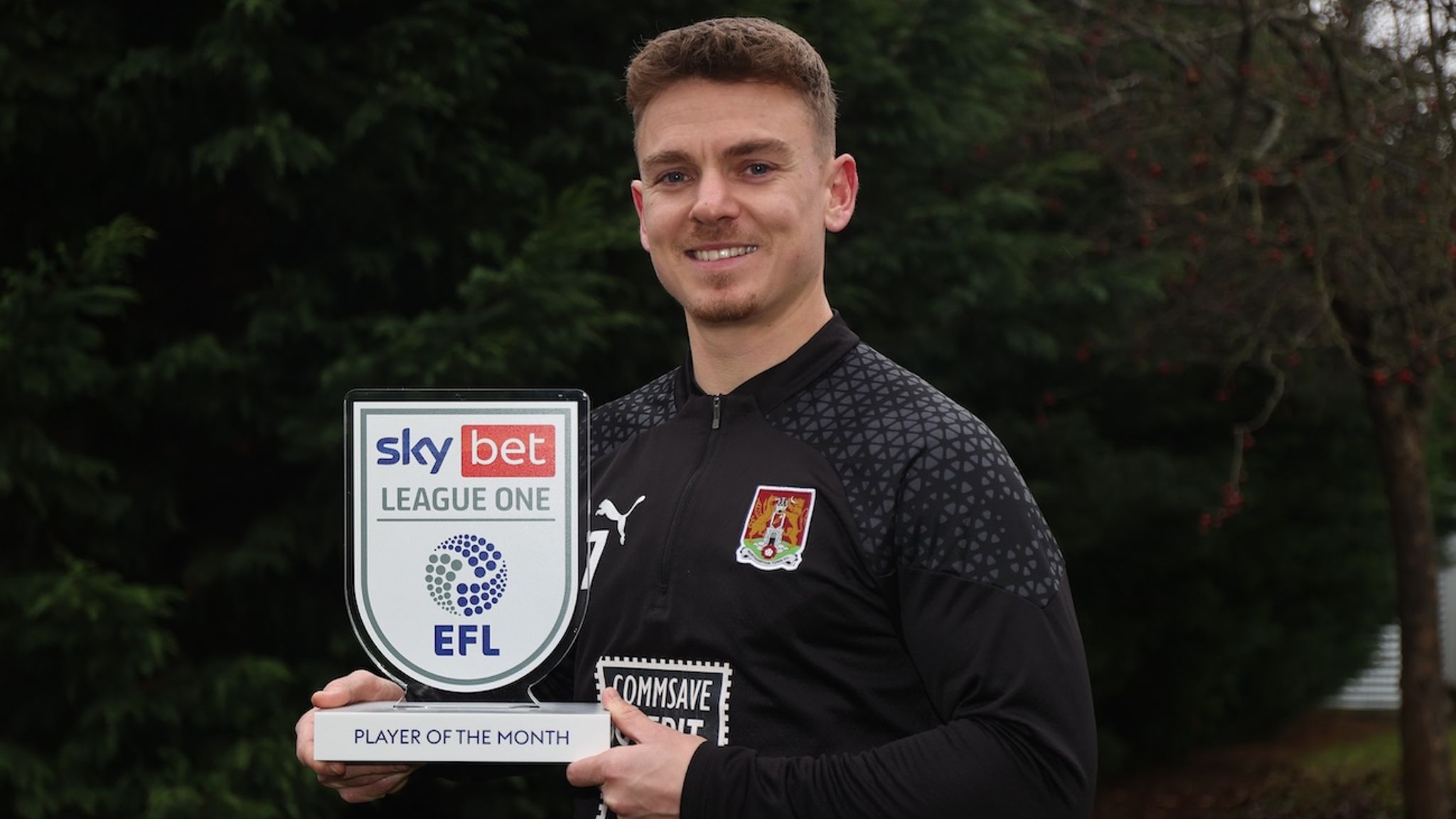 Blackburn Rovers' Sammie Szmodics and Leeds United's Daniel Farke win ...