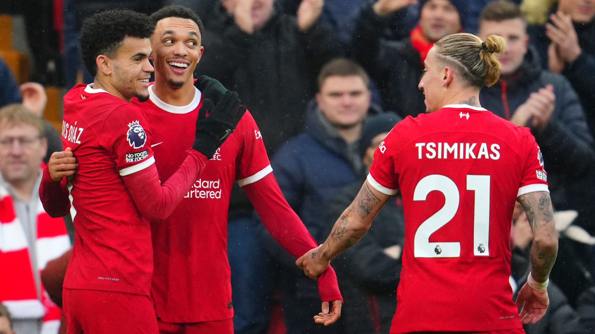 Liverpool 4-3 Fulham: Trent Alexander-Arnold the hero as Reds leave it late to seal thrilling ...
