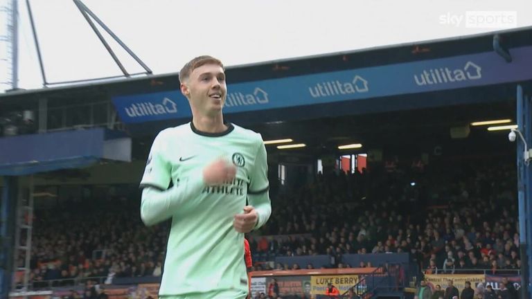 Cold finish, cold celebration... | Cole Palmer's skilful stunner from ...