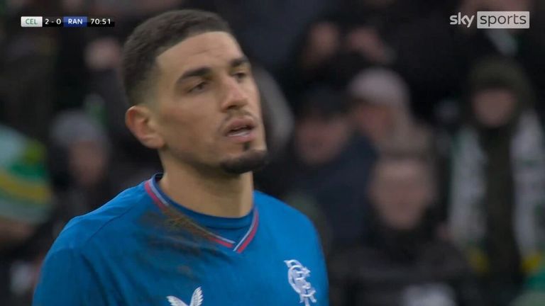 Leon Balogun sees red for Rangers at Parkhead | Video | Watch TV Show ...