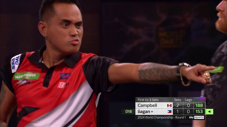 'He's red hot' | Lourence Ilagan hits stunning 153 | Video | Watch TV Show | Sky Sports