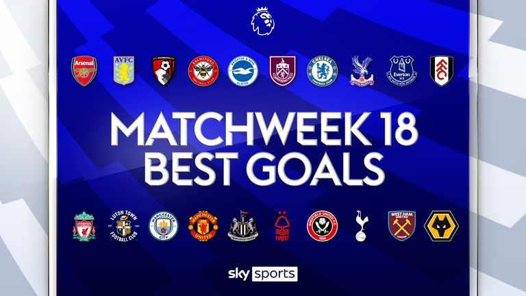 Premier League | Goals of the Round | MW18 | Football News | Sky Sports