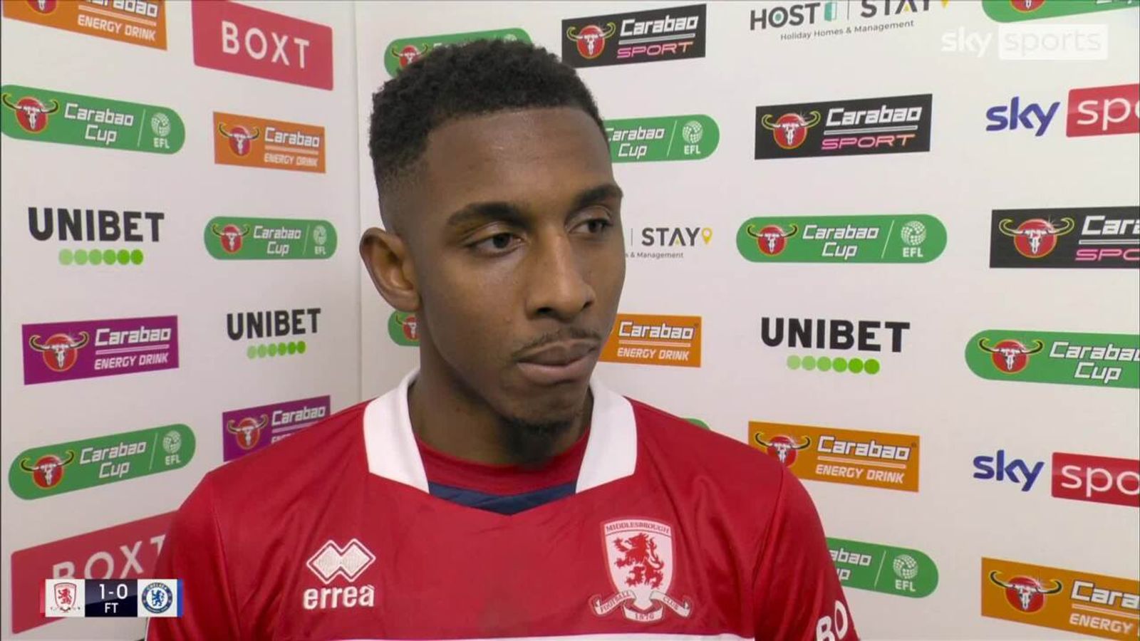 Isaiah Jones: We'll be full of confidence going into the second leg ...