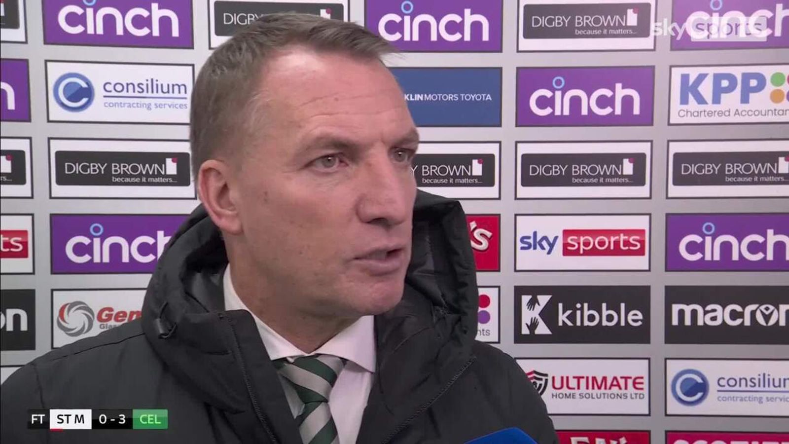 Brendan Rodgers: A huge effort from Celtic | 'Proud of this side ...