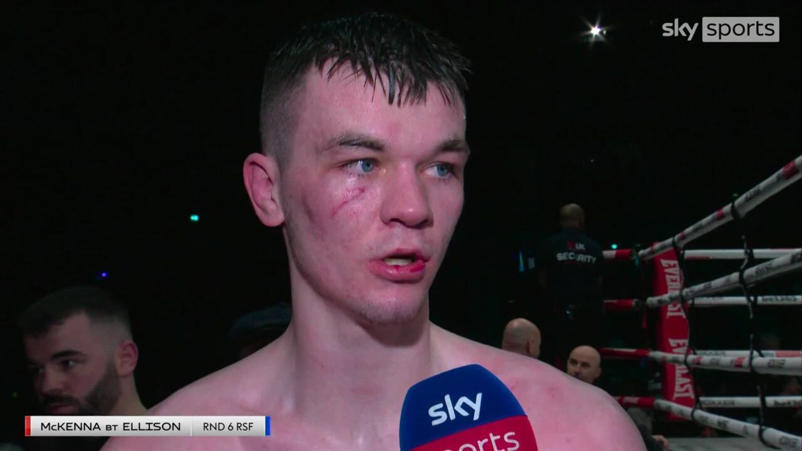 Karriss Artingstall drops Lila Furtado on the bell as Aaron McKenna ...