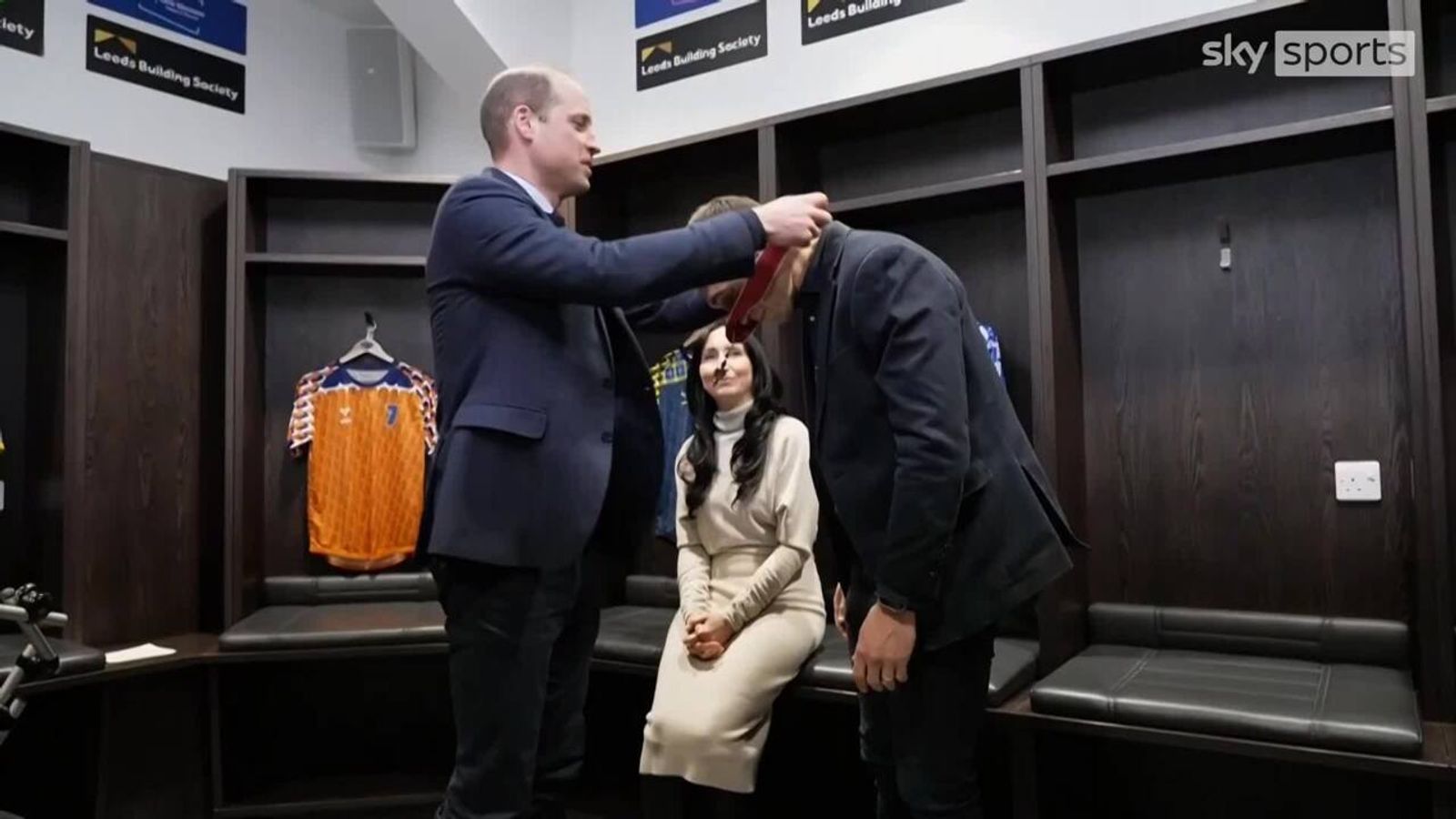 Rob Burrow and Kevin Sinfield awarded CBEs by Prince William | Rugby ...