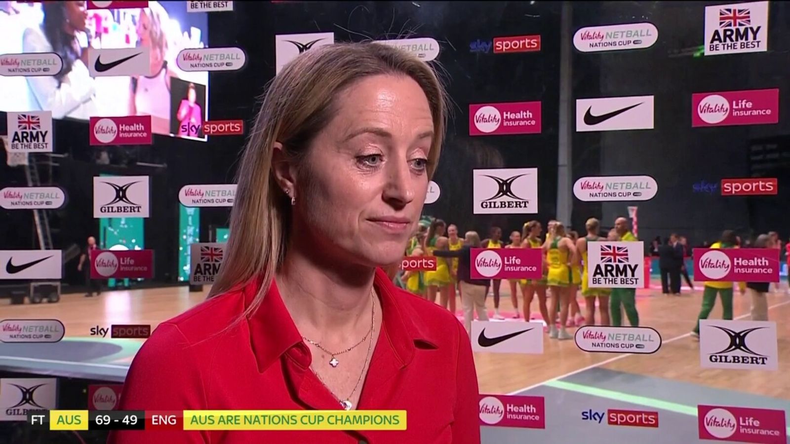 Jess Thirlby: We weren't at the level we needed to be | Netball News ...