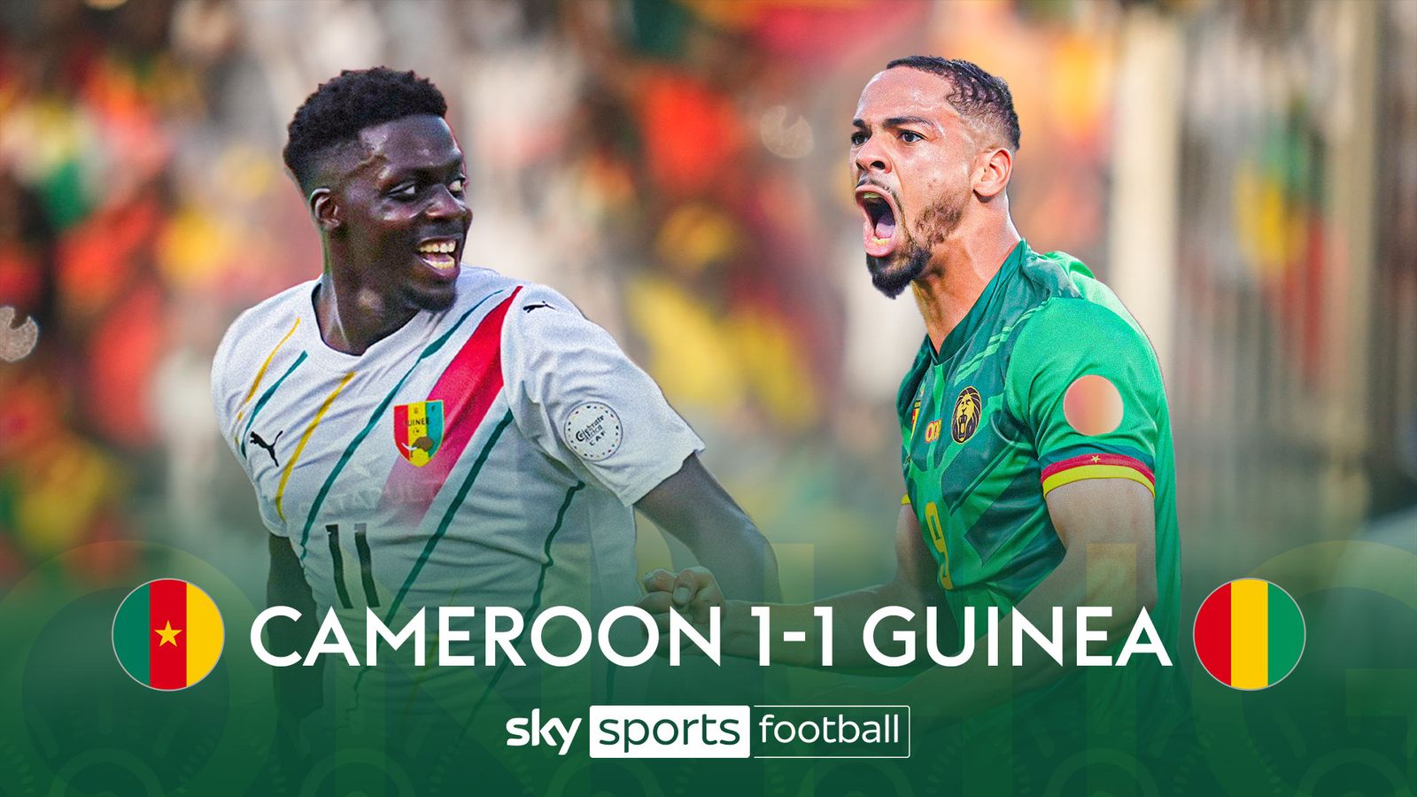 Cameroon 1-1 Guinea | AFCON highlights | Football News | Sky Sports
