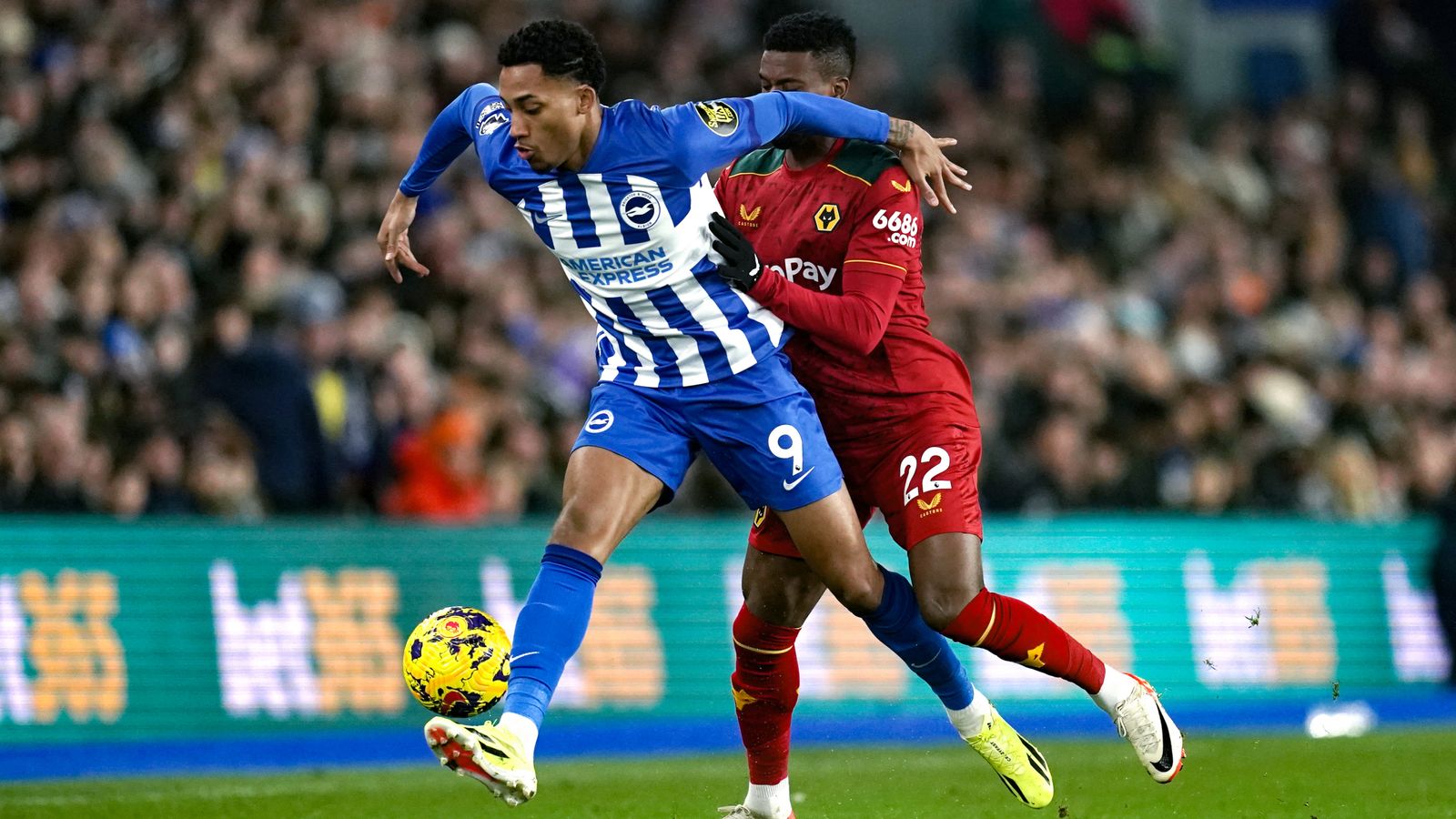 Brighton vs Wolves LIVE! Premier League - team news, match commentary ...