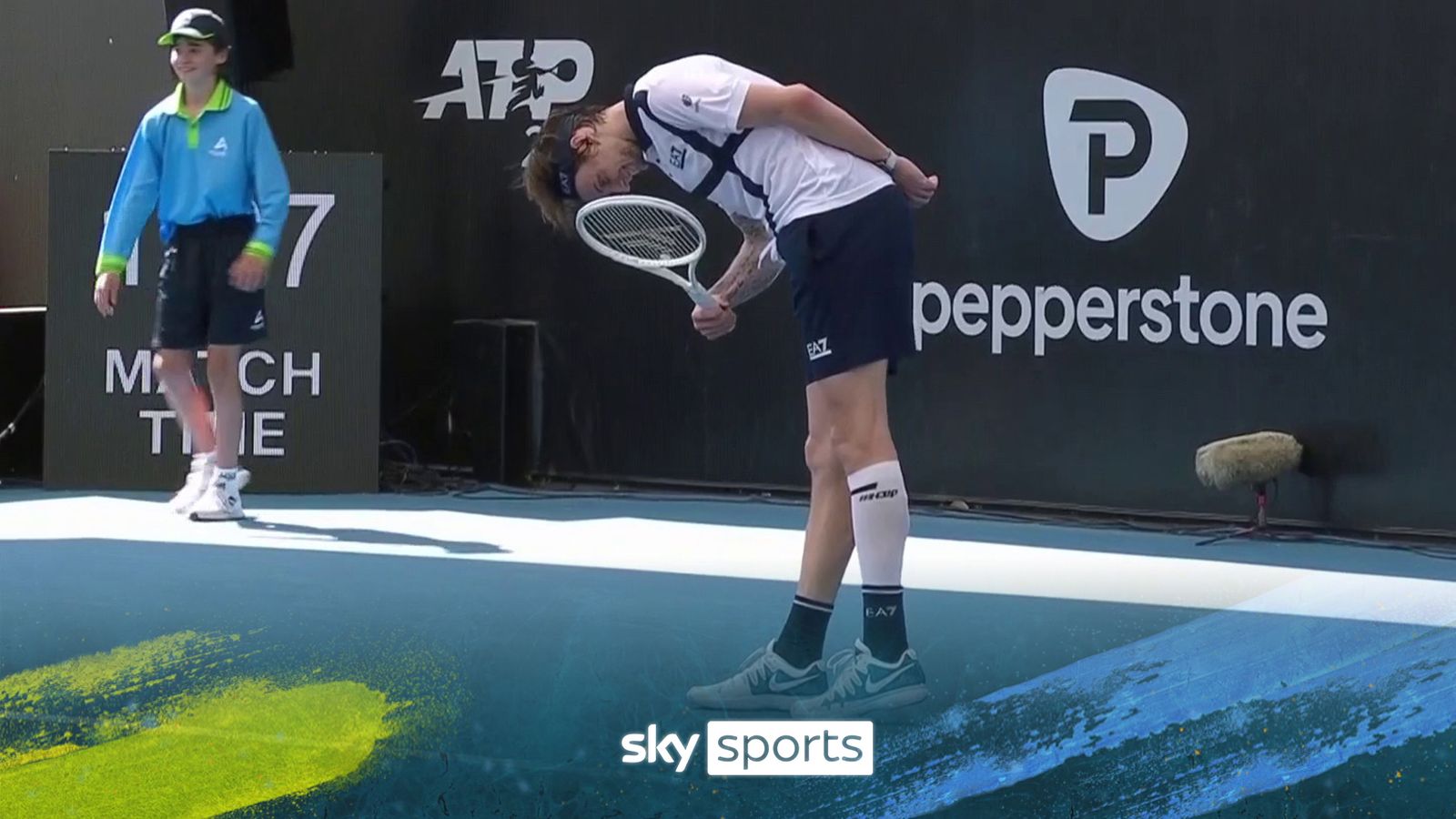 Take a bow! Alexander Bublik hits cheeky underarm serve followed by ...