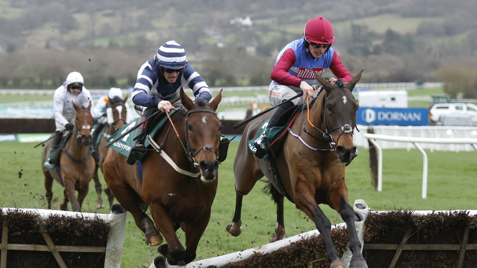 New Year's Day Handicap Chase: Harry Redknapp celebrates as Ben Jones ...