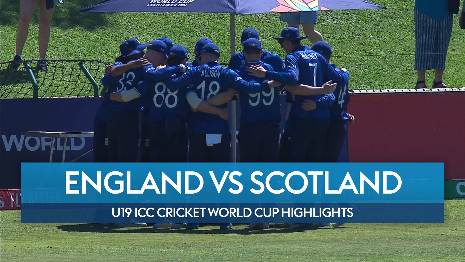 Highlights: England ease past Scotland in Under-19 World Cup opener ...