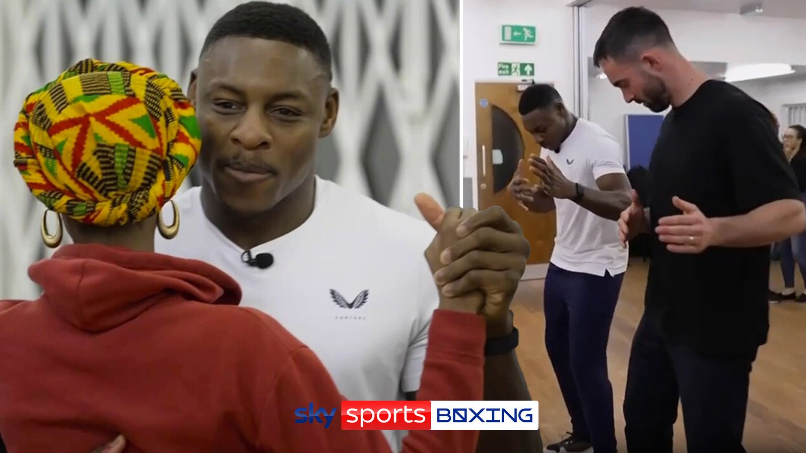 Dan Azeez gives SSN reporter dance class... and explains why it helps ...