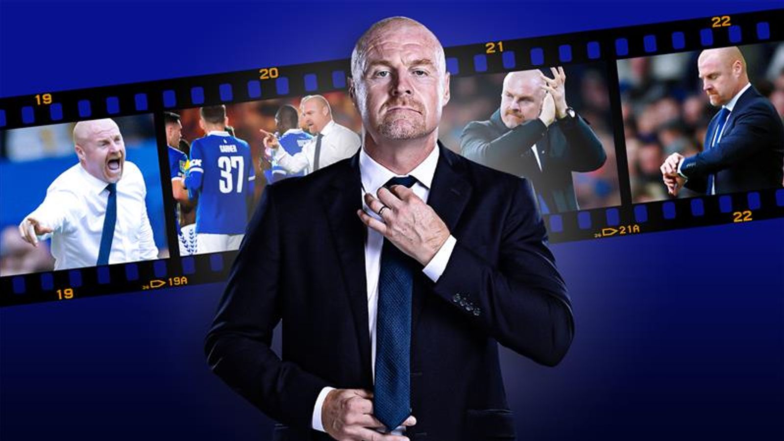 Sean Dyche: Everton boss marks one-year anniversary with Premier League ...