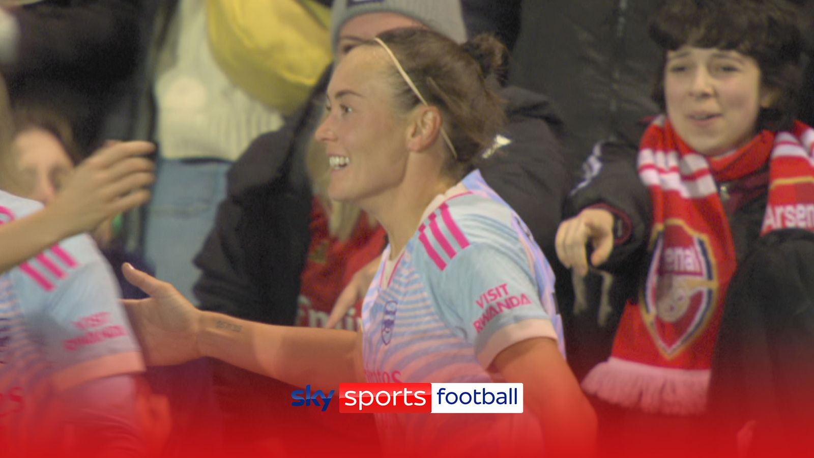 Caitlin Foord doubles Arsenal’s lead with help from Alessia Russo ...