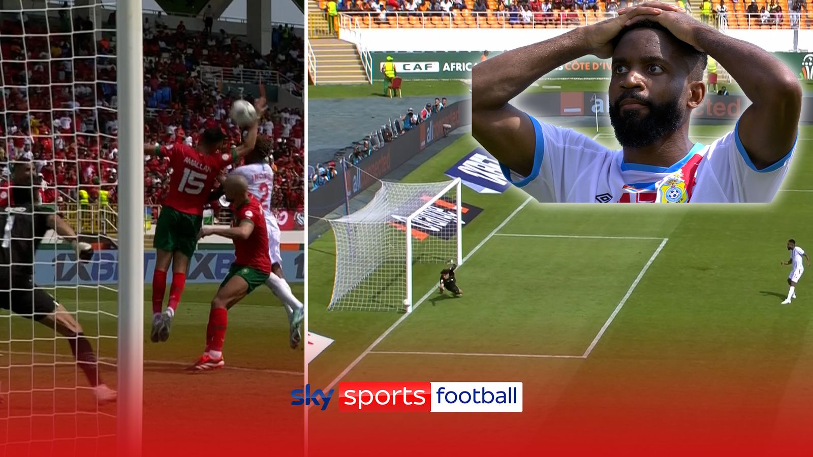 Penalty drama for DR Congo as Cedric Bakambu fails to convert after ...