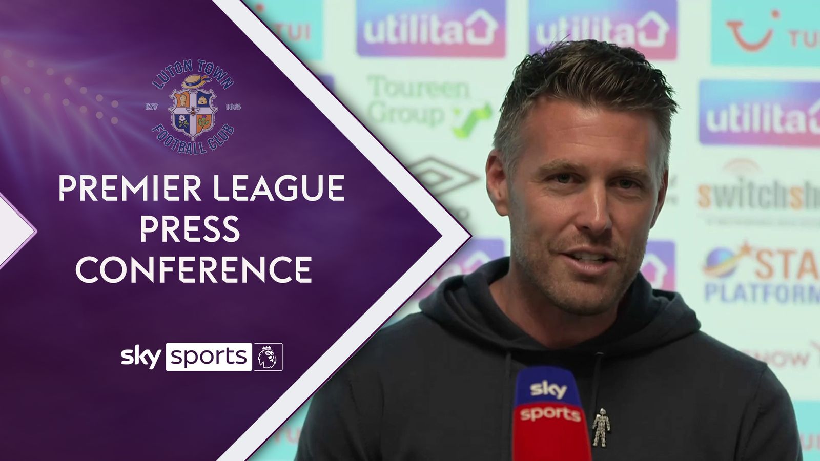 Rob Edwards: Really great to see him! | Tom Lockyer returns to Luton ...