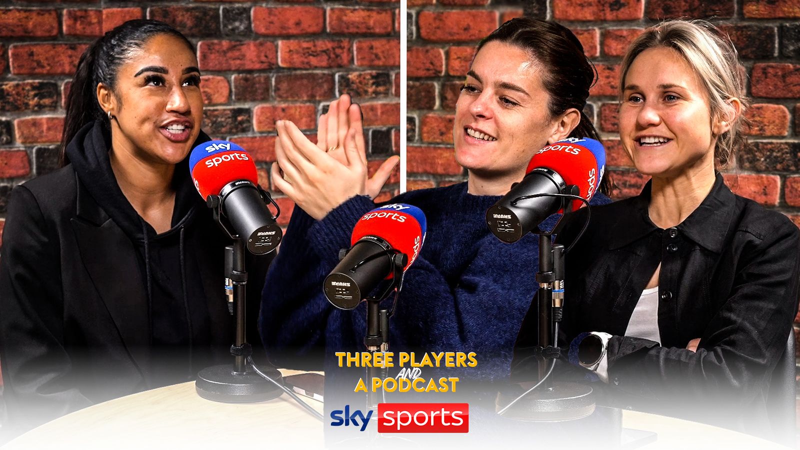 Gabby George serenades Three Players and a Podcast! | 'Like Manchester ...