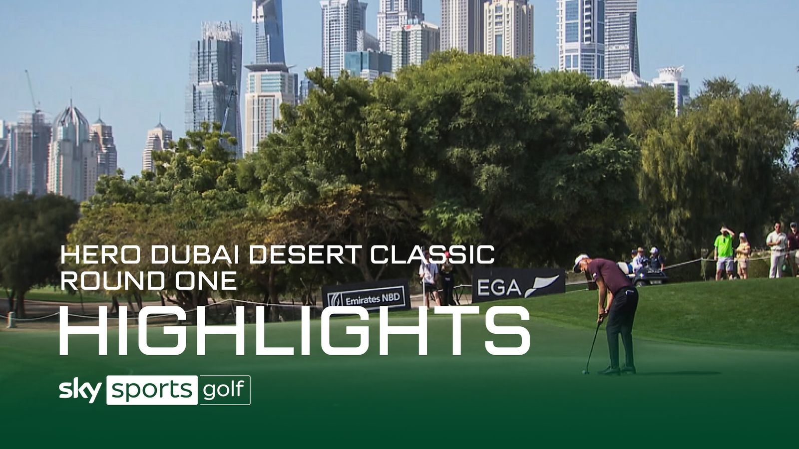 Hero Dubai Desert Classic | Day One highlights | Golf News | Sky Sports