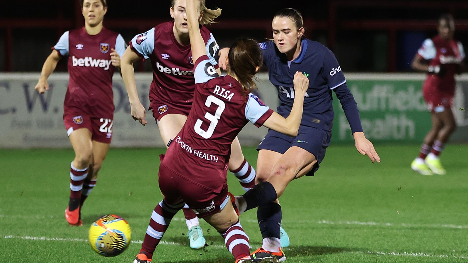 West Ham Women 3 - 4 Tottenham Women - Match Report & Highlights