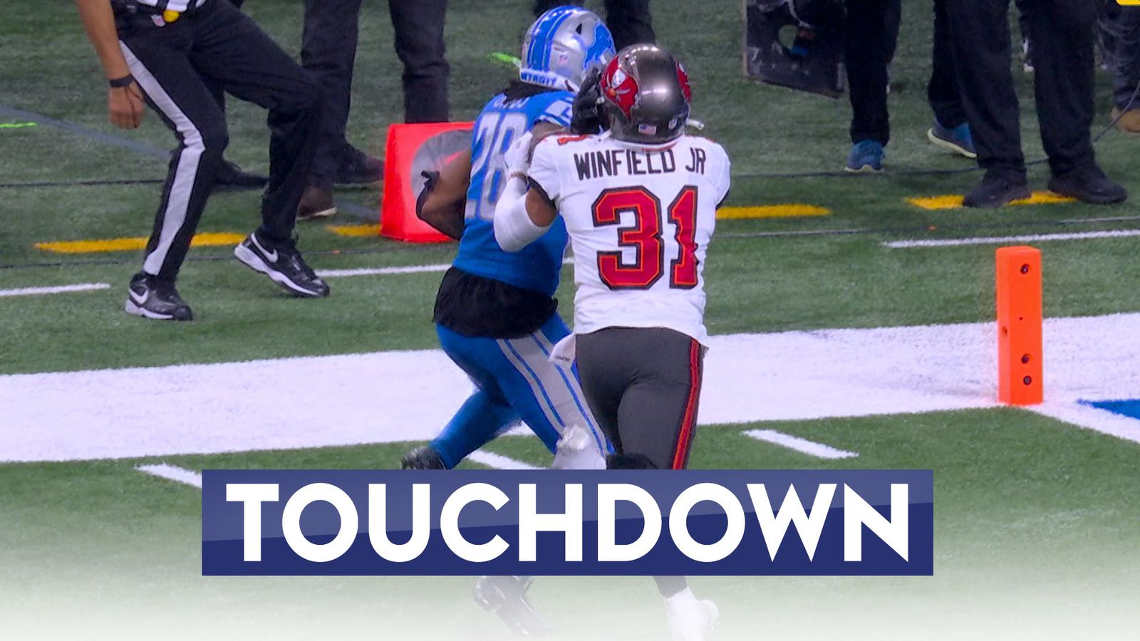 Jahmyr Gibbs turns on the afterburners for 31-yard touchdown! | NFL ...