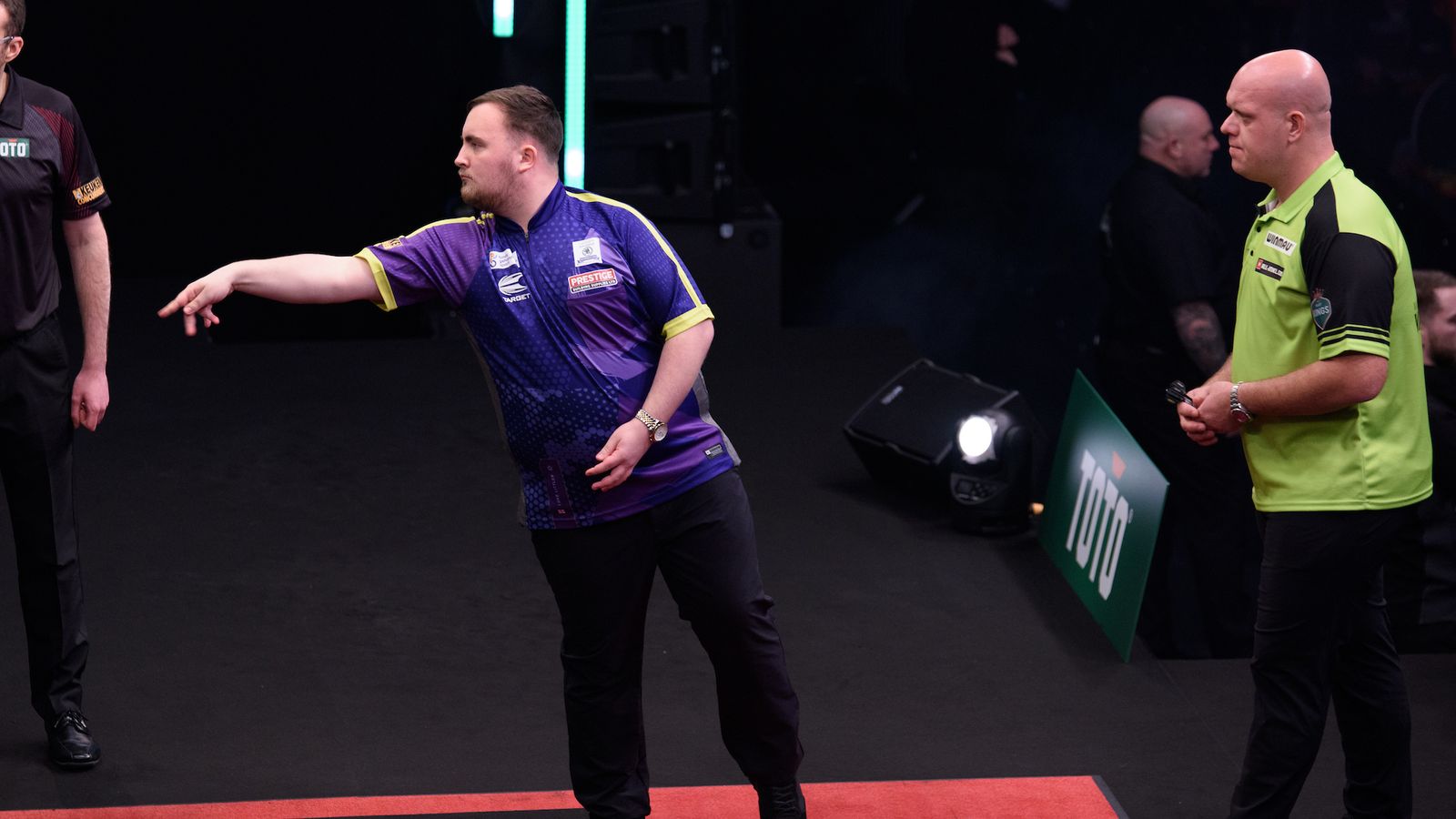 Luke Littler vs Michael van Gerwen: Darts' new rivalry could take off ...