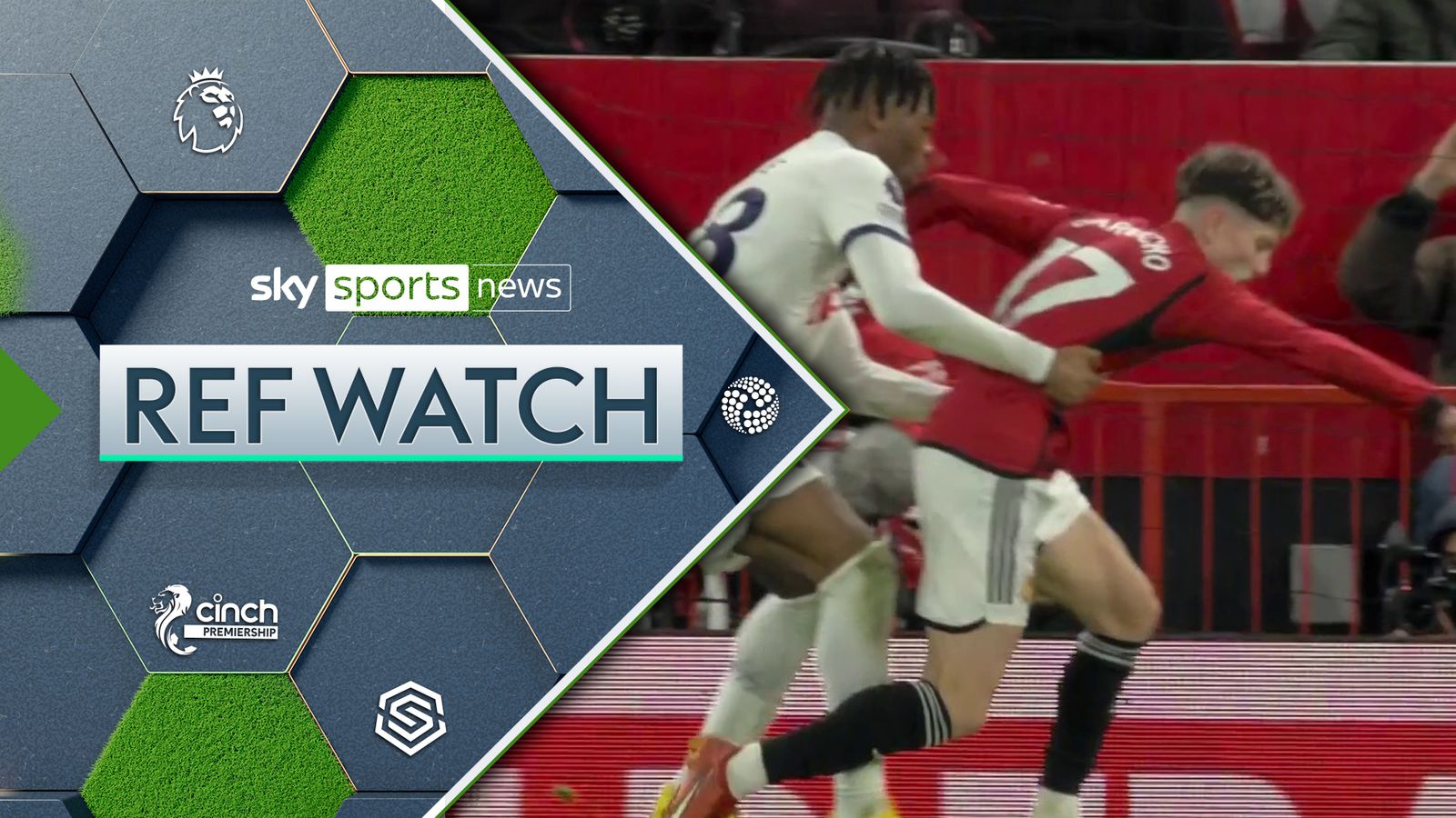 Ref Watch: Man Utd-Tottenham incidents with Alejandro Garnacho and Destiny Udogie not penalties ...