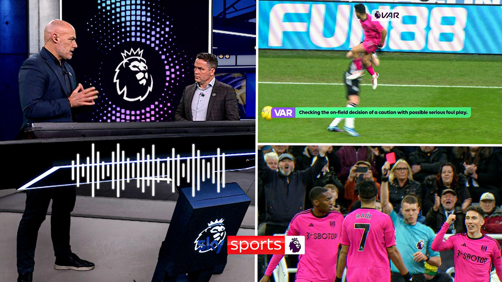 Mic’d Up: Raul Jimenez red the correct call | 'Serious foul play ...