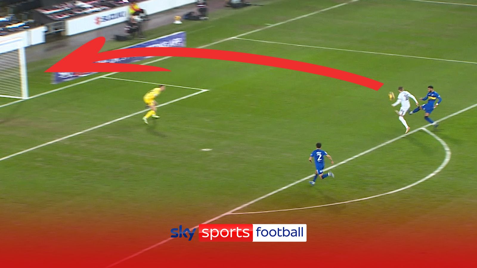 Defender scores a calamitous own goal by lobbing his own goalkeeper ...