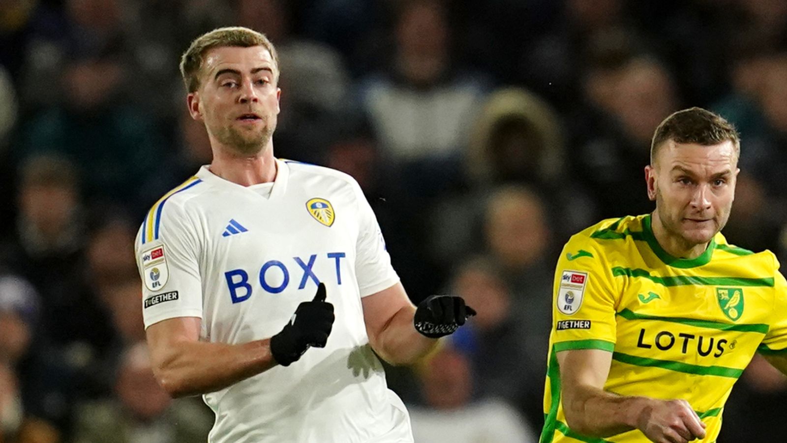 Leeds United 1-0 Norwich City: Patrick Bamford scores winner as Leeds ...