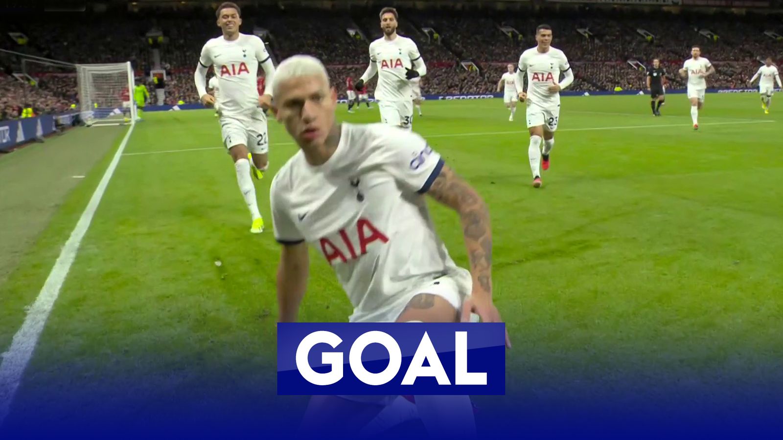 Man Utd 2-2 Tottenham: Sir Jim Ratcliffe watches on but Spurs twice ...