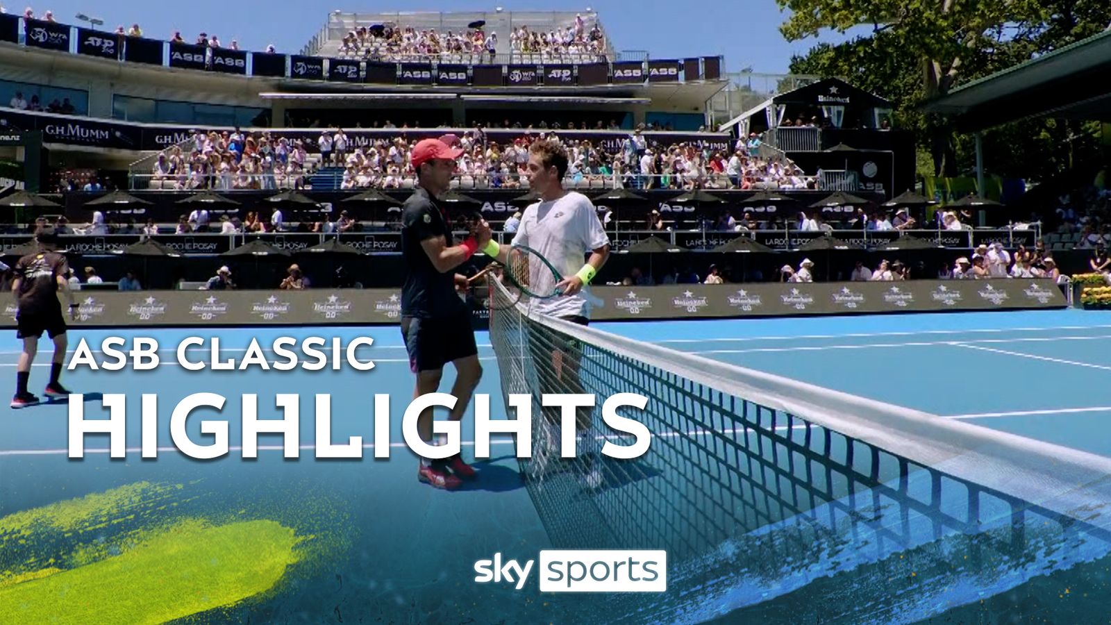 Highlights: Roberto Carballes Baena beats Roberto Bautista Agut in Auckland first-round | Tennis ...