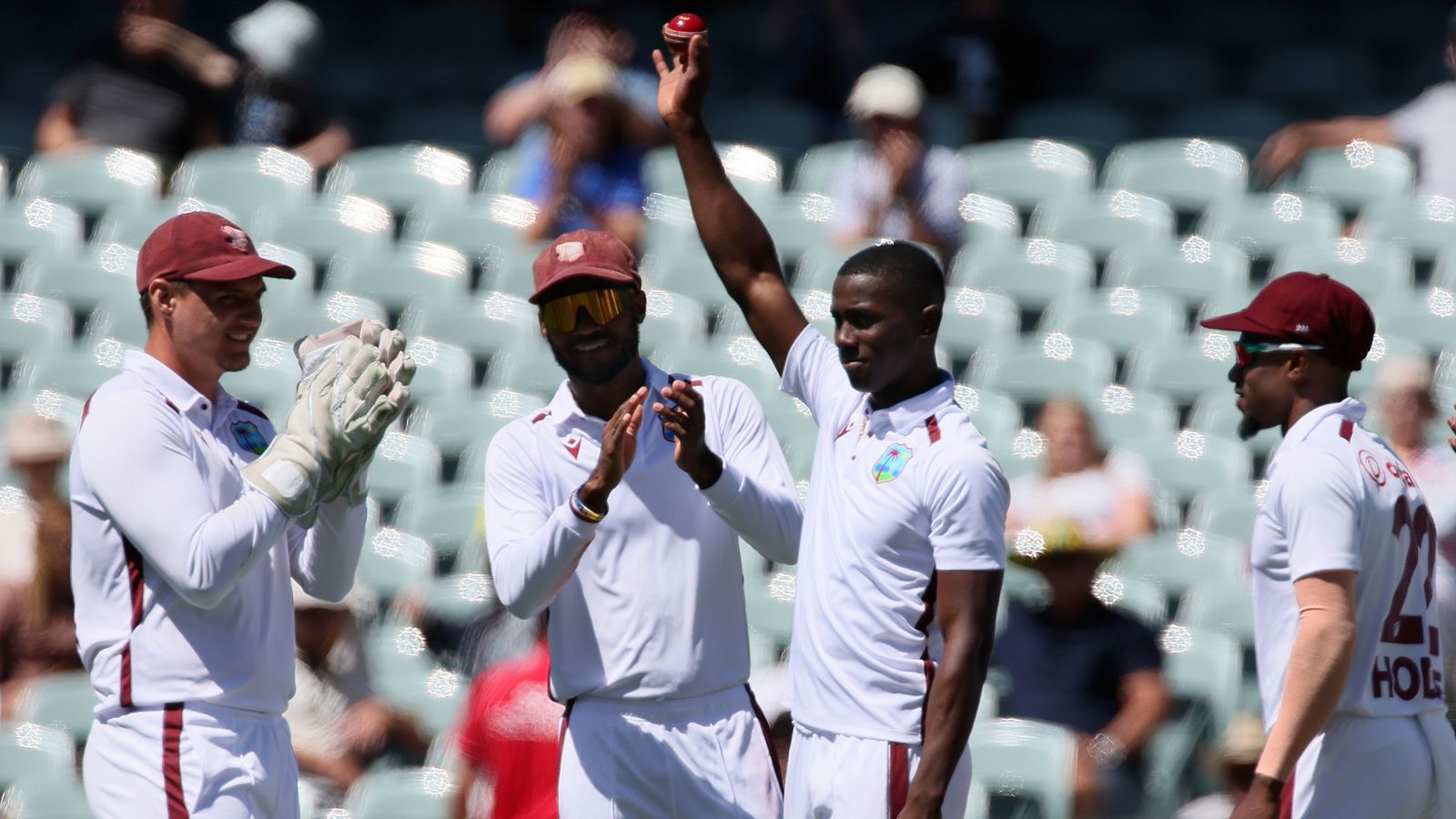 West Indies stun Australia by eight runs with dramatic Test win to ...